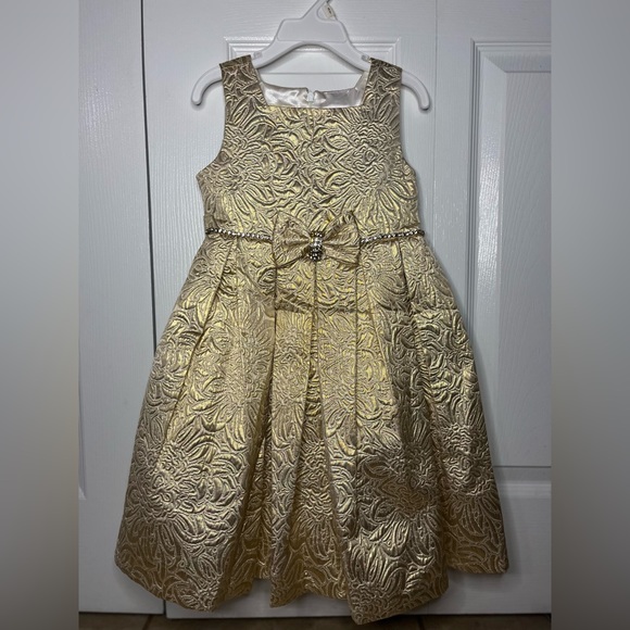 American Princess | Dresses | American Princess Gold Formal Dress ...